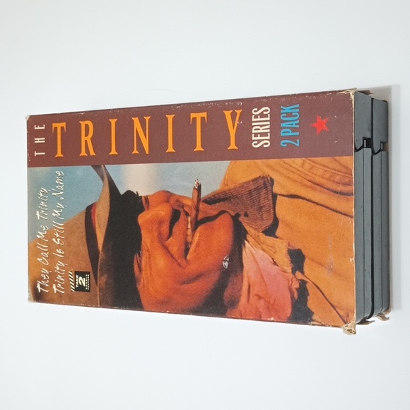 Media | The Trinity Series 2 Pack Vhs They Call Me Trinity Trinity Is Still My Name | Poshmark